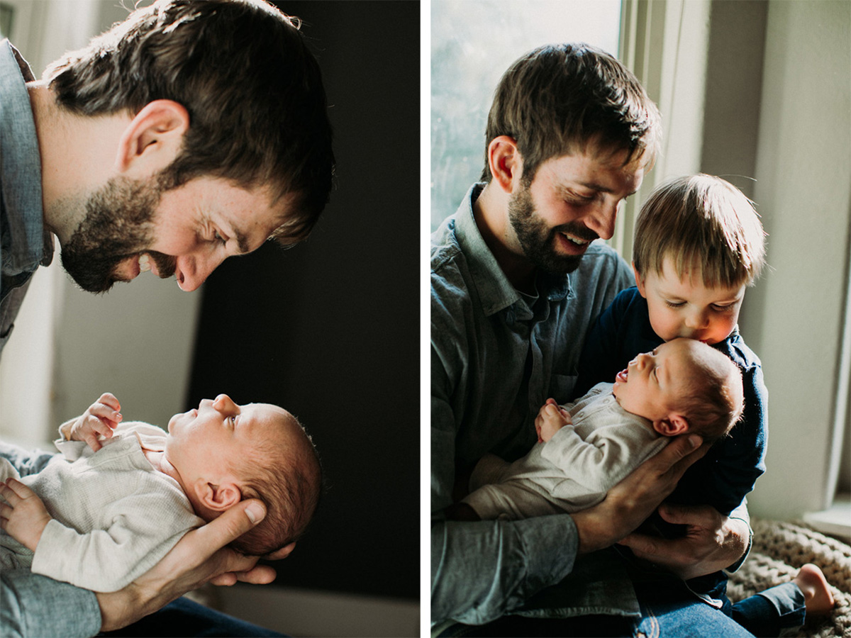At Home Newborn Session · Courtney Aaron